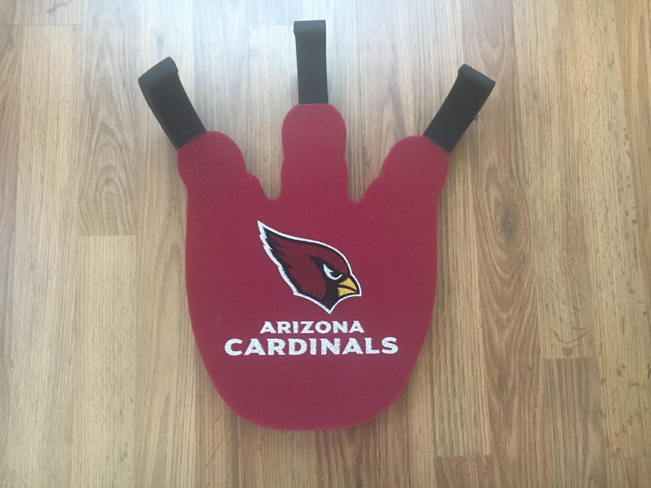 Arizona Cardinals NFL Football SUPER AWESOME SUPER FAN Foam Finger Bird ...