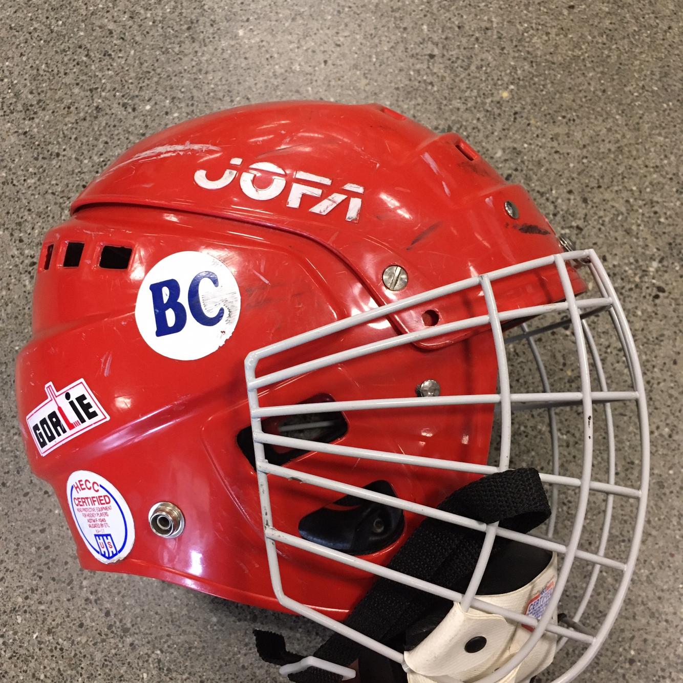 Red Used Jofa Helmet | SidelineSwap