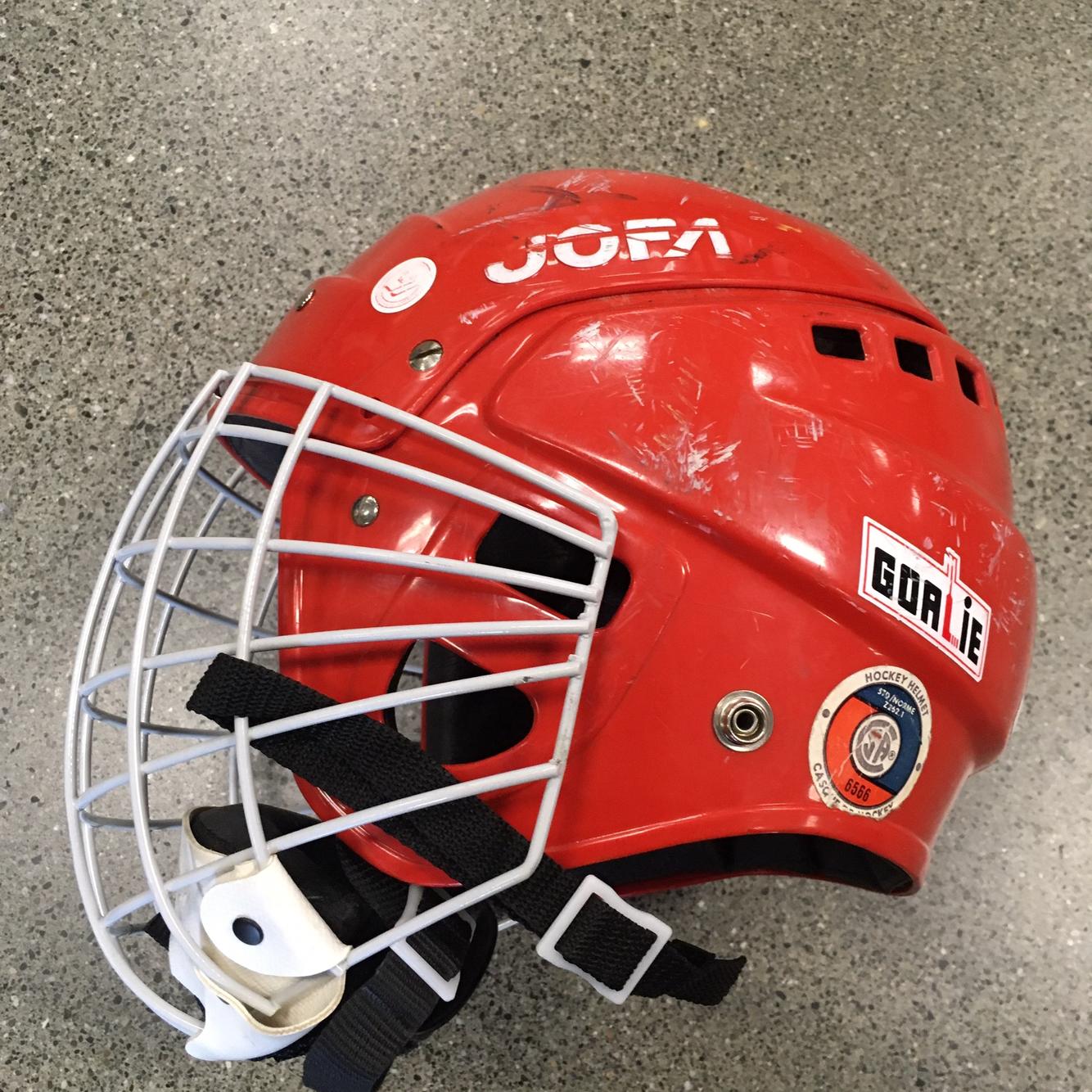 Red Used Jofa Helmet | SidelineSwap