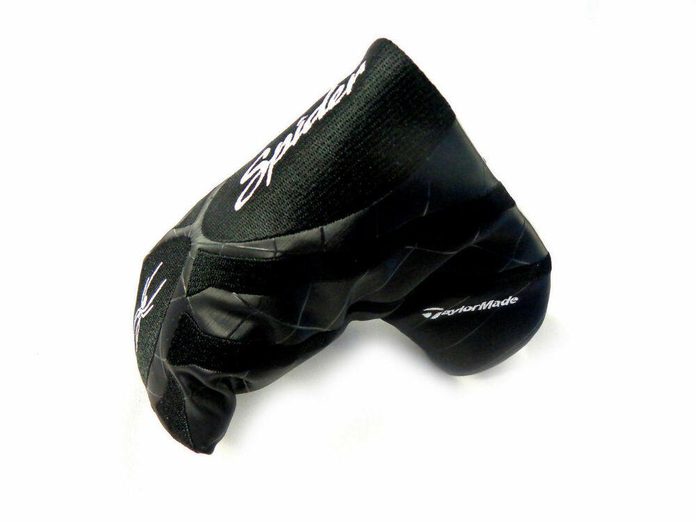 NEW TaylorMade Spider Boot Blade Mallet Black Putter Headcover ...