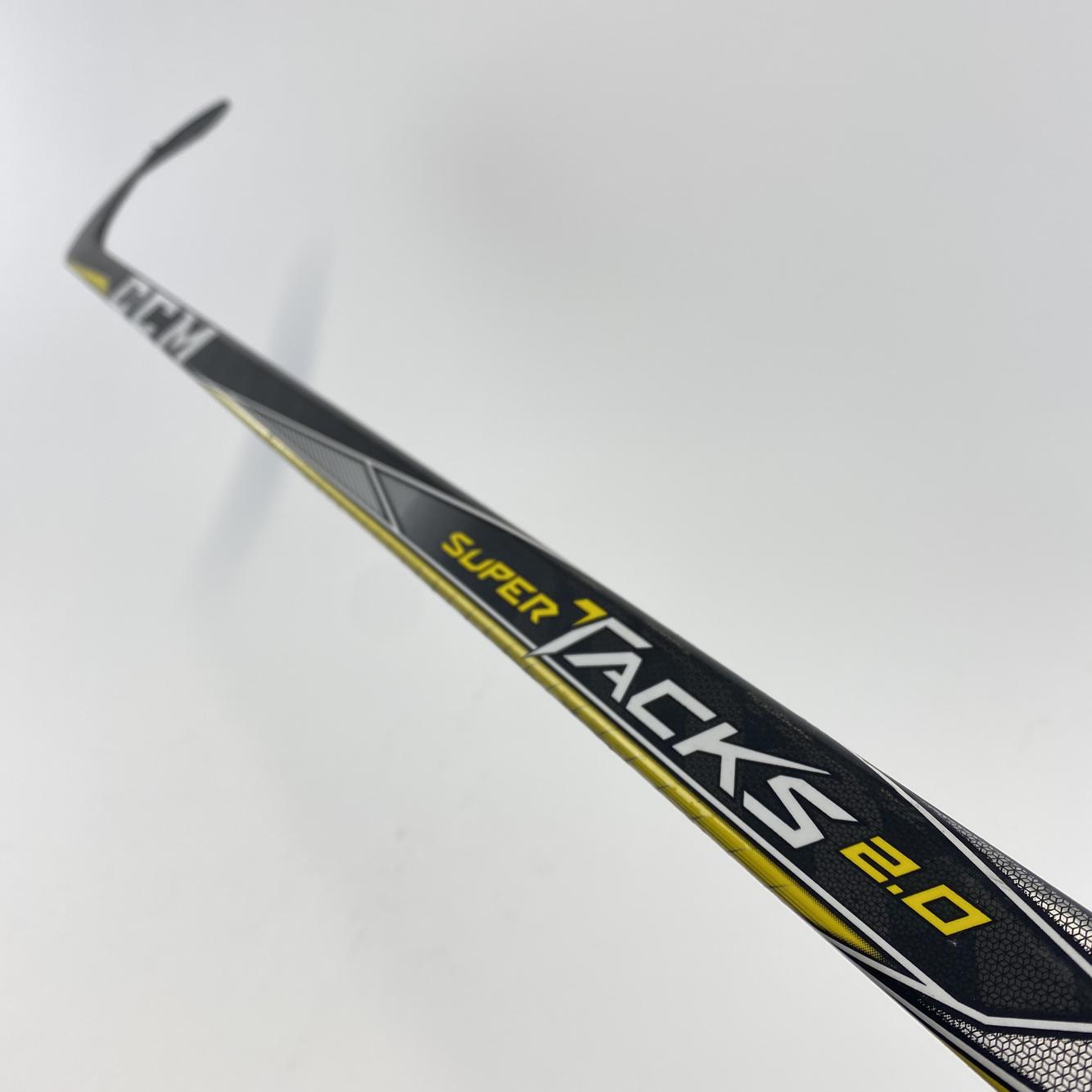 Used Left Handed CCM Super Tacks 2.0 | 85 flex | P19 Curve | Grip ...