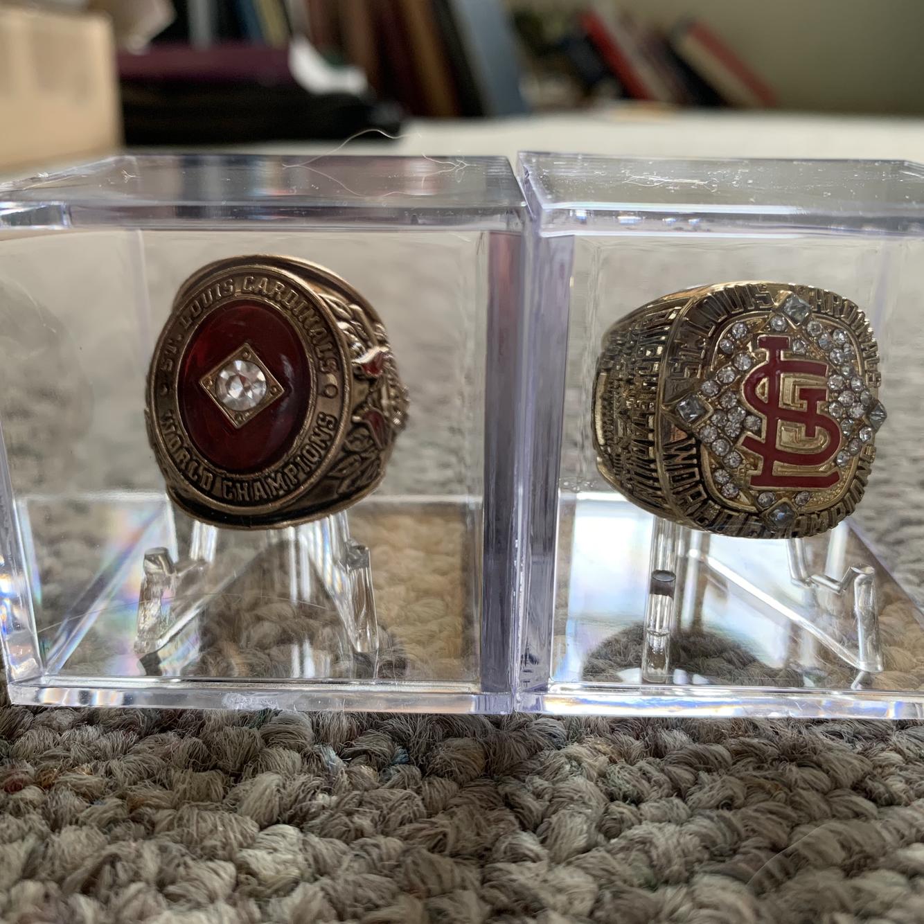 1946 & 2006 St. Louis Cardinals World Series Replica Rings | SidelineSwap