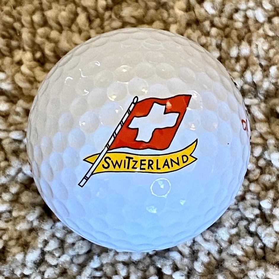 Top Flite BRAND NEW SWITZERLAND LOGO BALL Golf Balls top-flite-brand-new-switzerland-logo-ball-golf-balls