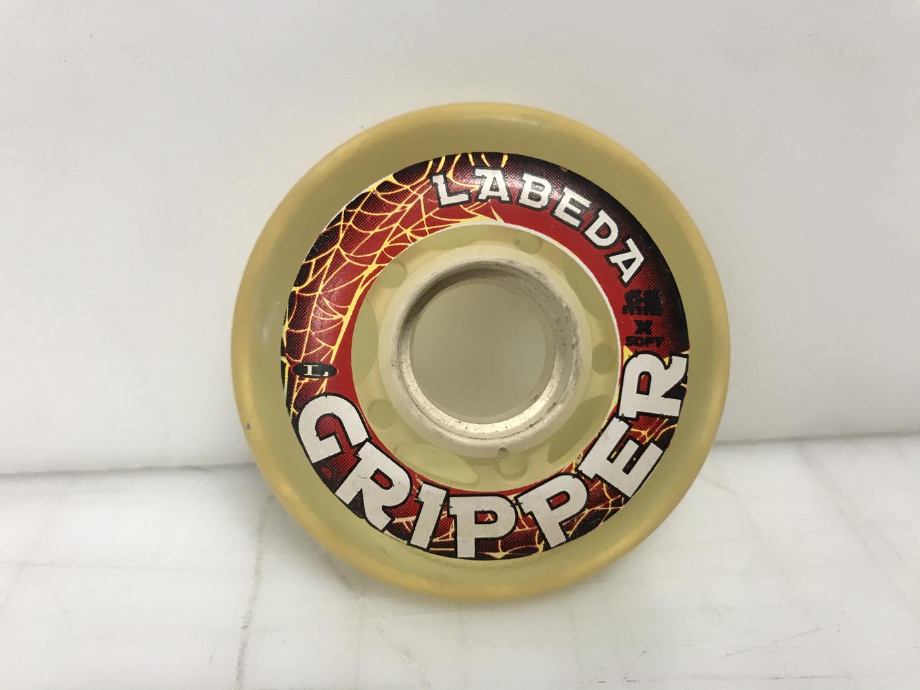 4 PACK LABEDA CLEAR GRIPPER INLINE WHEEL 68mm X-SOFT 9302 | SidelineSwap