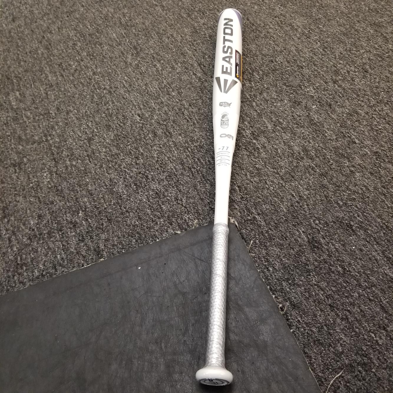 White New High School/College Easton Composite Stealth Bat (-11) 20 oz ...