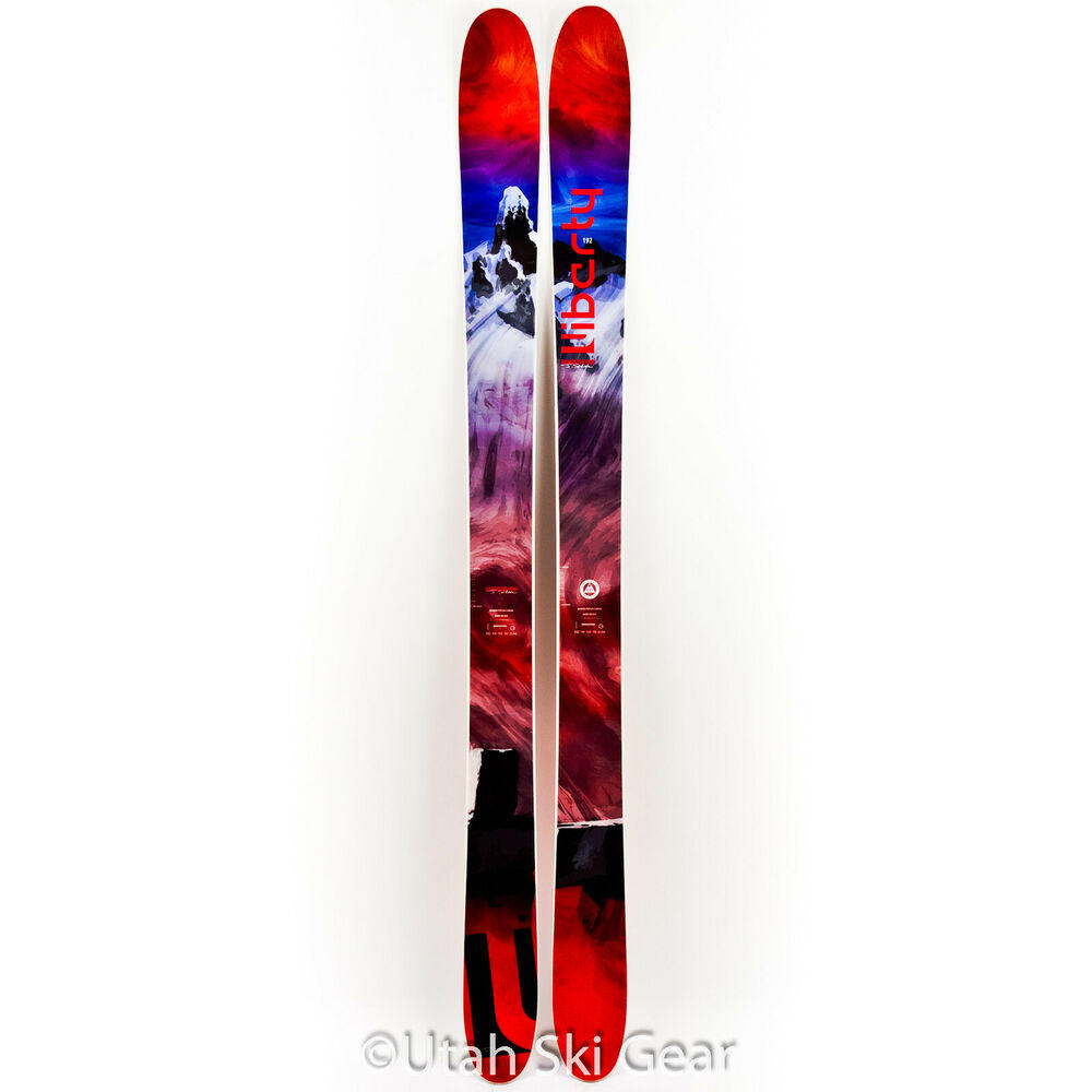 2018 192 Liberty Schuster Pro Skis Freestyle Freeride Powder Ski Bamboo ...