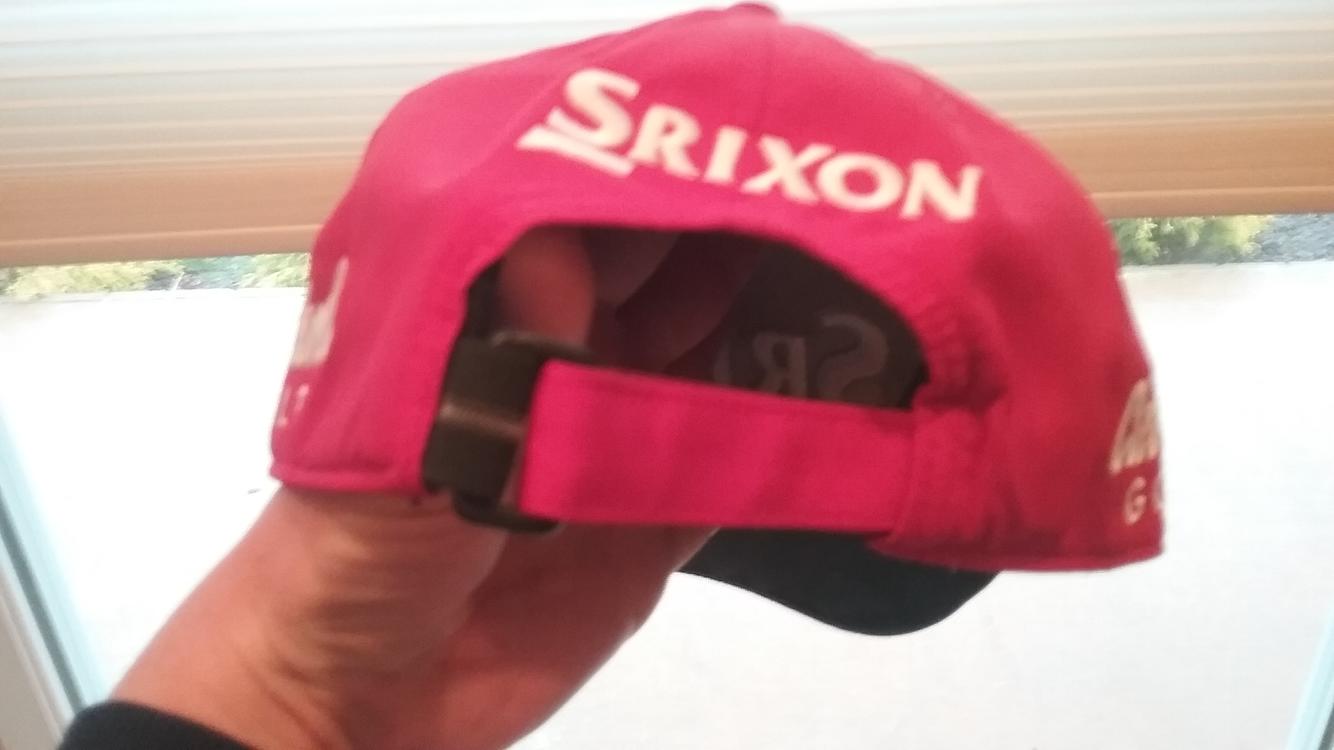 *New" Red Srixon / Cleveland Tour Hat | SidelineSwap