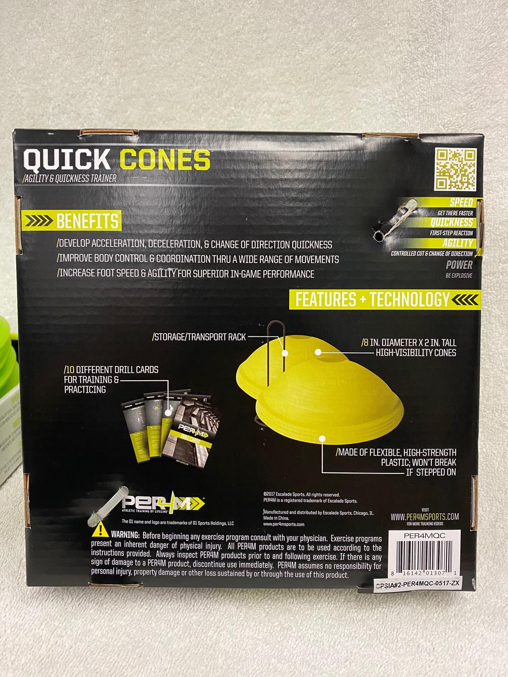 (2-pack) New 20-count Per4MSports Quick Cones | SidelineSwap