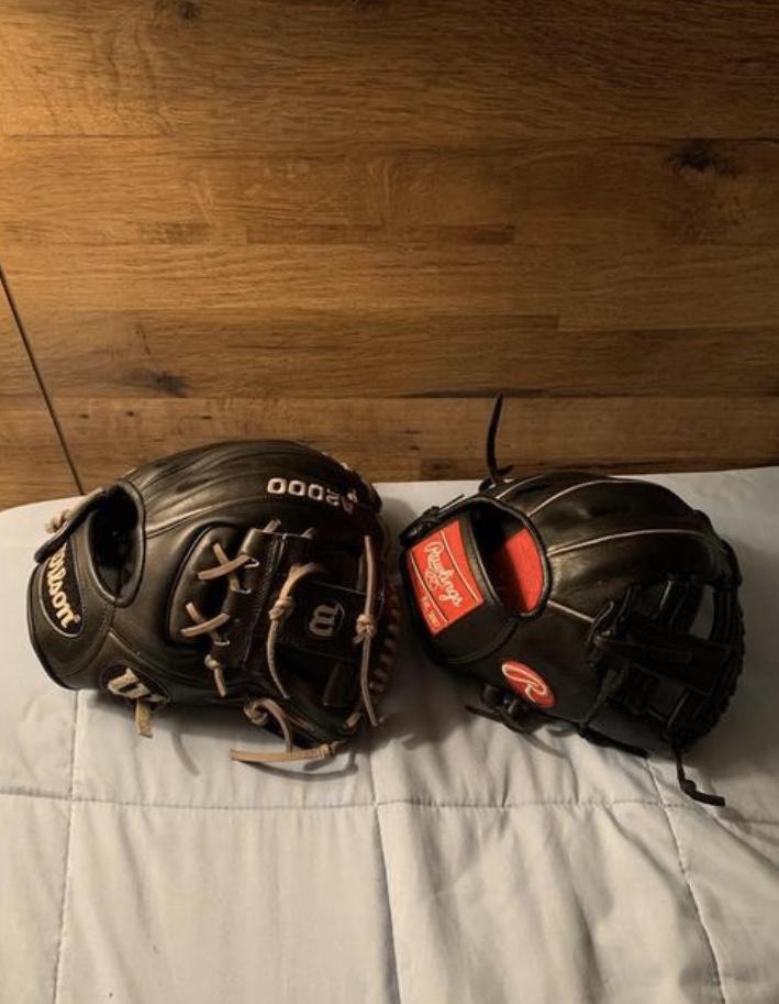 Wilson 11.5” A2000 & Rawlings 9.5” Trainer | SidelineSwap