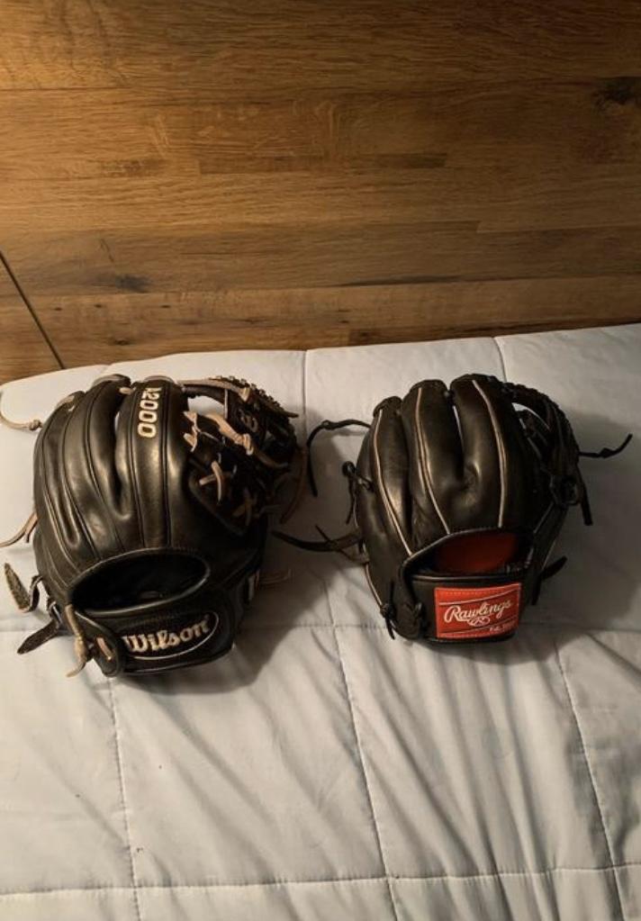 Wilson 11.5” A2000 & Rawlings 9.5” Trainer | SidelineSwap