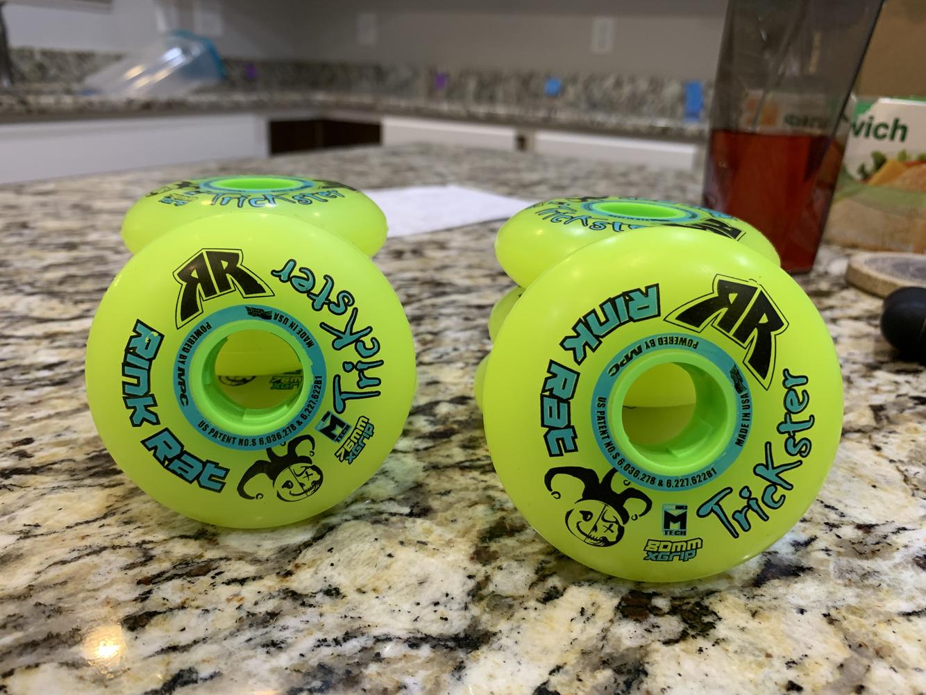 Rink Rat Trickster X 80MM and 76MM Outdoor Wheels (Set of 8) Roller ...