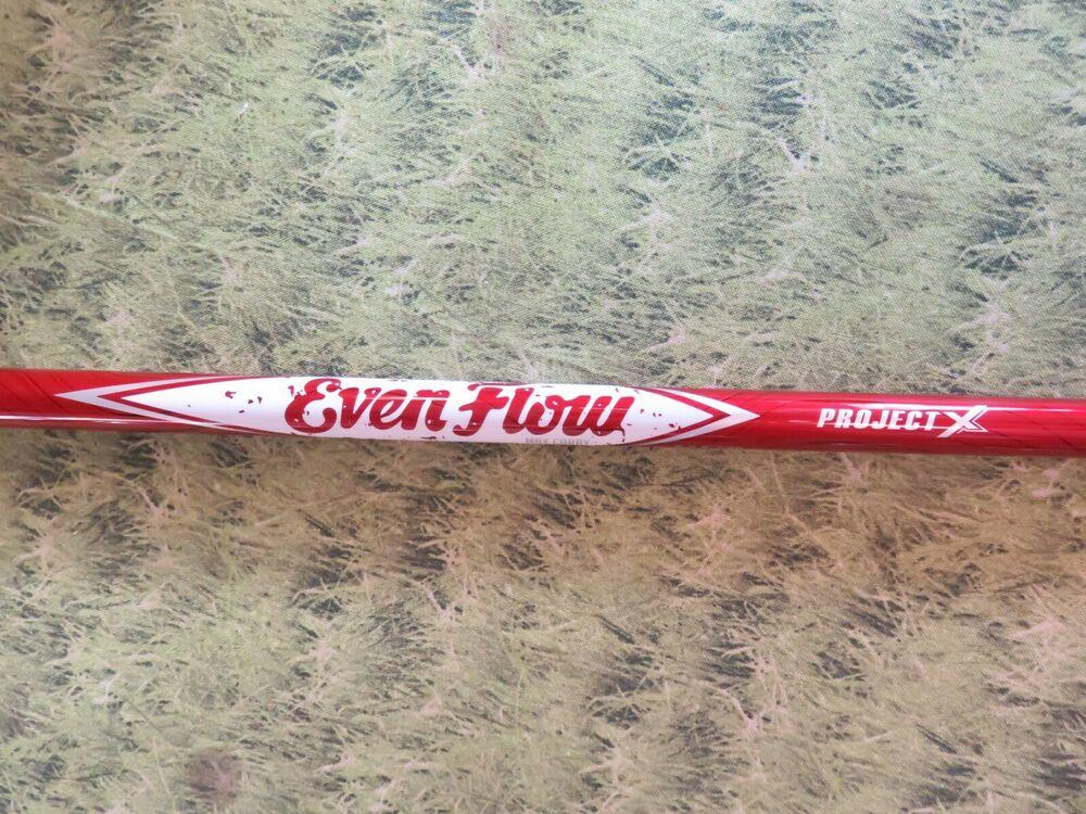 Project X EVEN FLOW RED "MAX CARRY" 50gm 6.0 STIFF Driver / Wood Shaft ...
