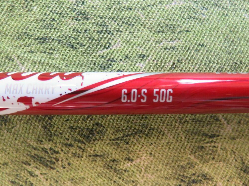 Project X EVEN FLOW RED "MAX CARRY" 50gm 6.0 STIFF Driver / Wood Shaft ...