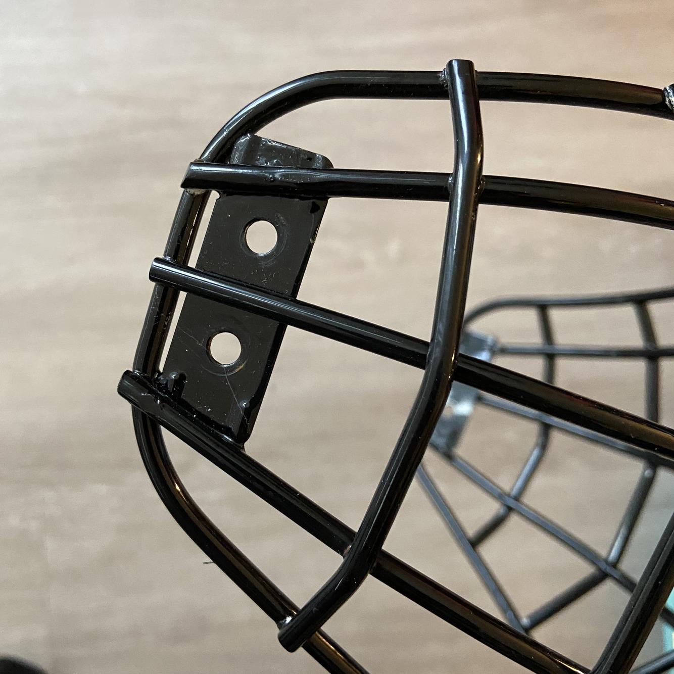 Black New Itech Goalie Mask Cage | SidelineSwap