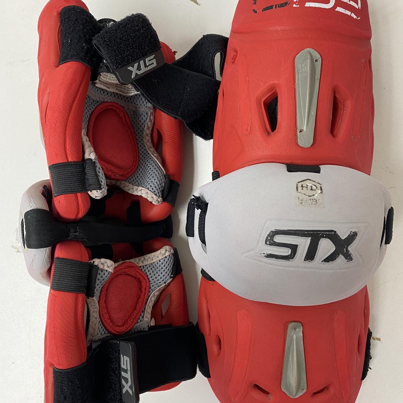 STX G22 Arm Pads Red Used Medium | SidelineSwap