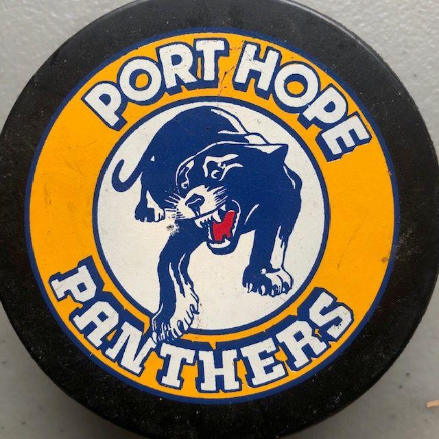 Port Hope Panthers OHA Jr C Official Game Puck | SidelineSwap