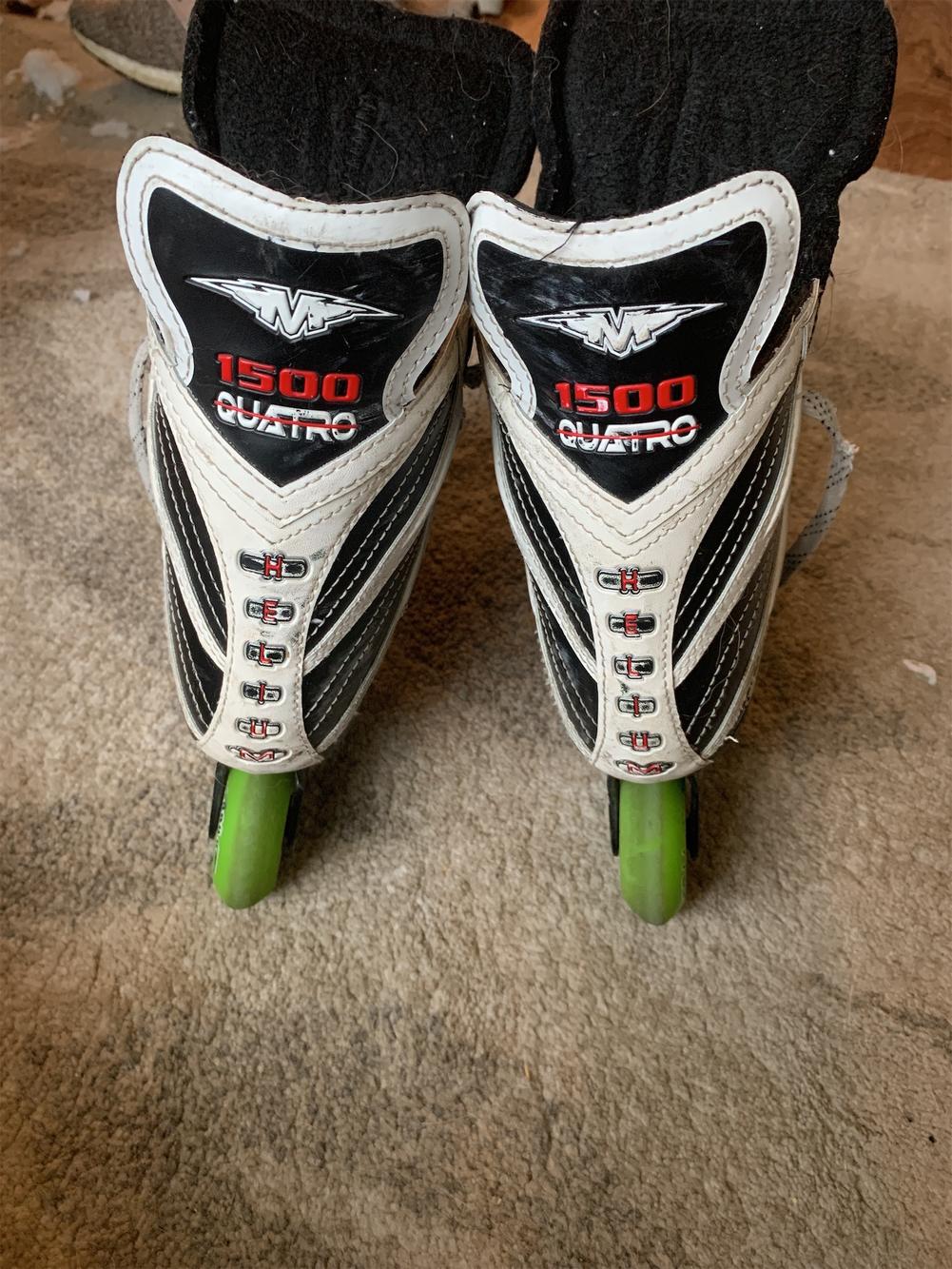 Mission 1500 Helium Skates Size 4E | SidelineSwap
