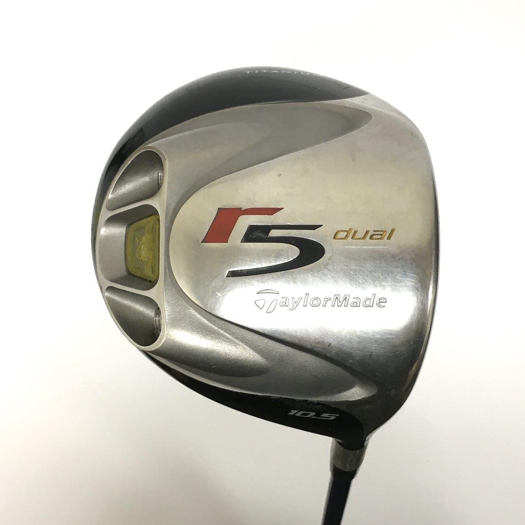 Used Taylormade R5 Dual Mens Right 10.5 Degree Driver Graphite Stiff ...