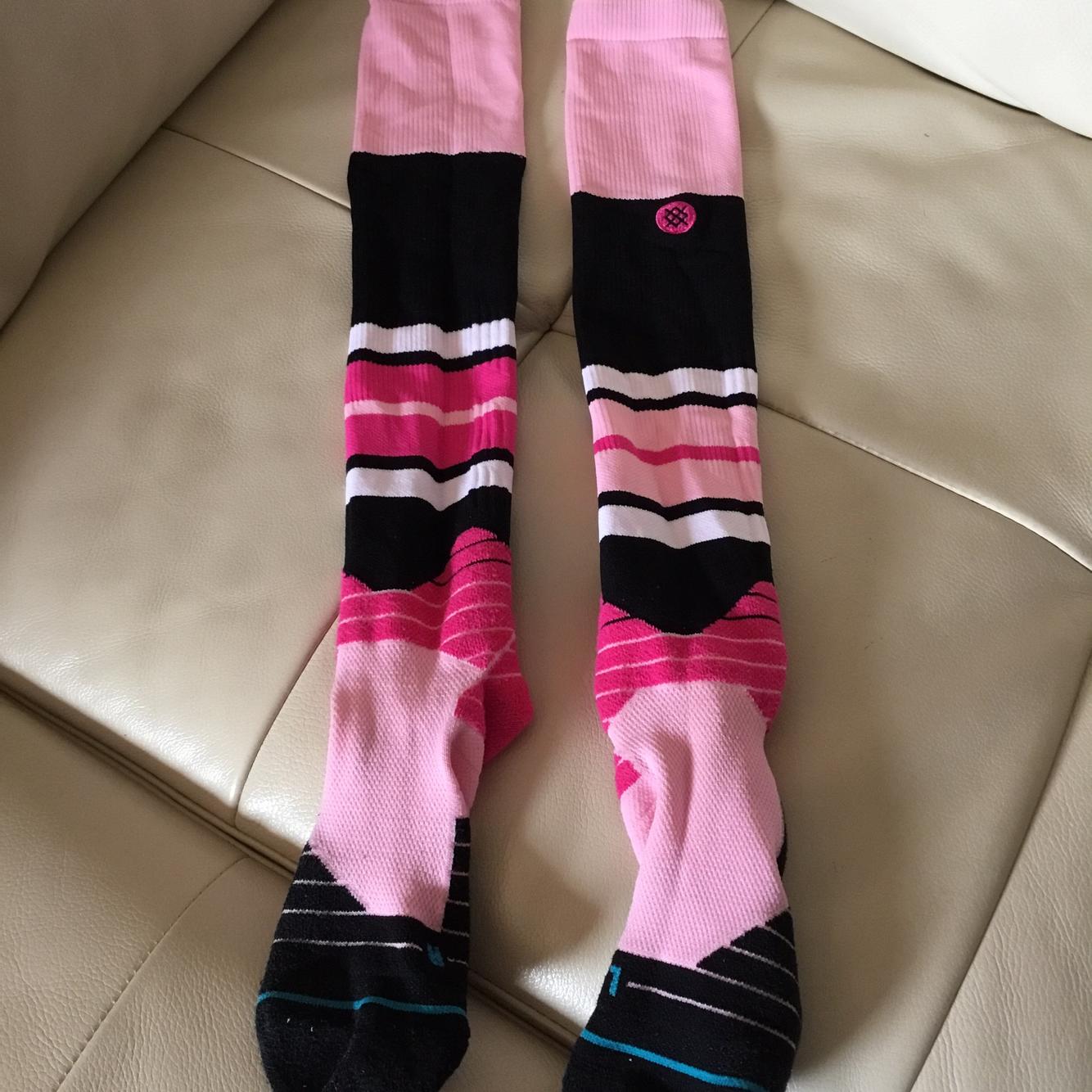 Stance MLB Pink Over The Calf Tube Socks Men's Large | SidelineSwap
