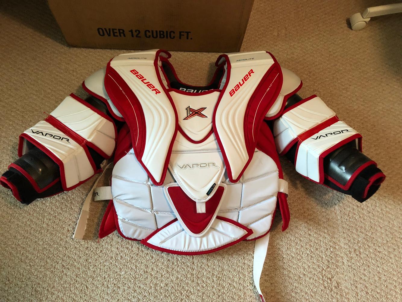Bauer Vapor 1X Goalie Chest and Arm Protector (Size Large) | SidelineSwap
