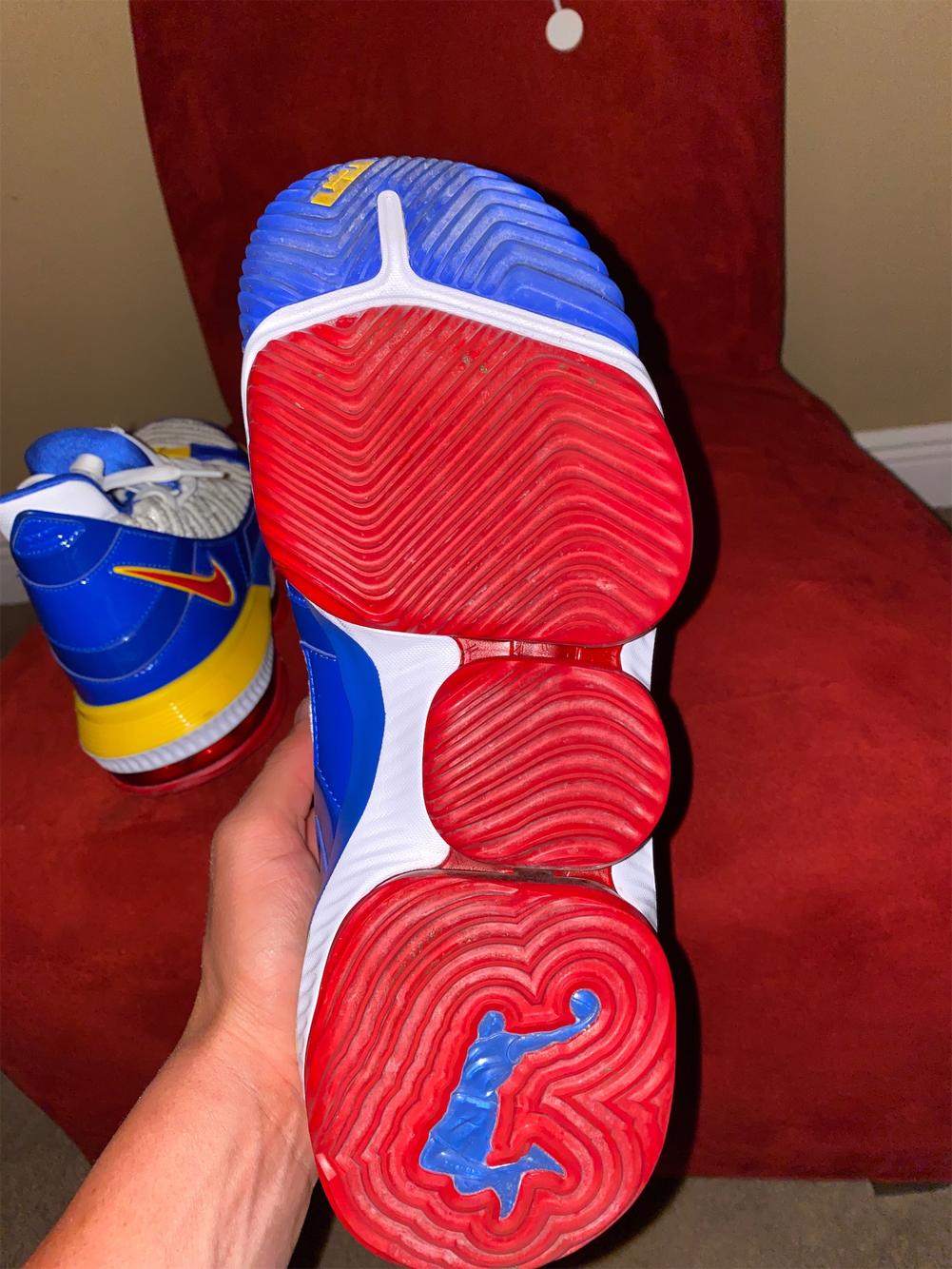 NIKE LEBRON XVI 16 SB SUPERMAN “SUPERBRON” CD2451-100 SIZE 10.5 ...