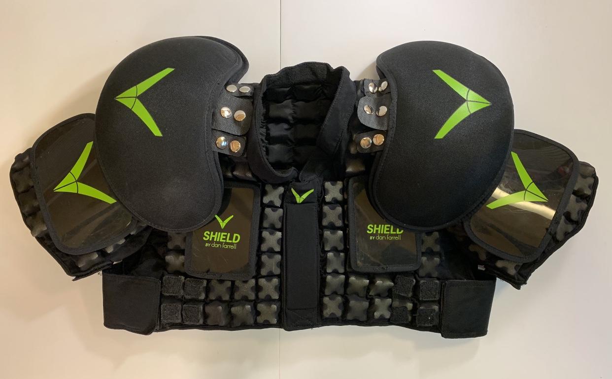 Used Small Verbero Shield Dan Farrell Shoulder Pads | SidelineSwap