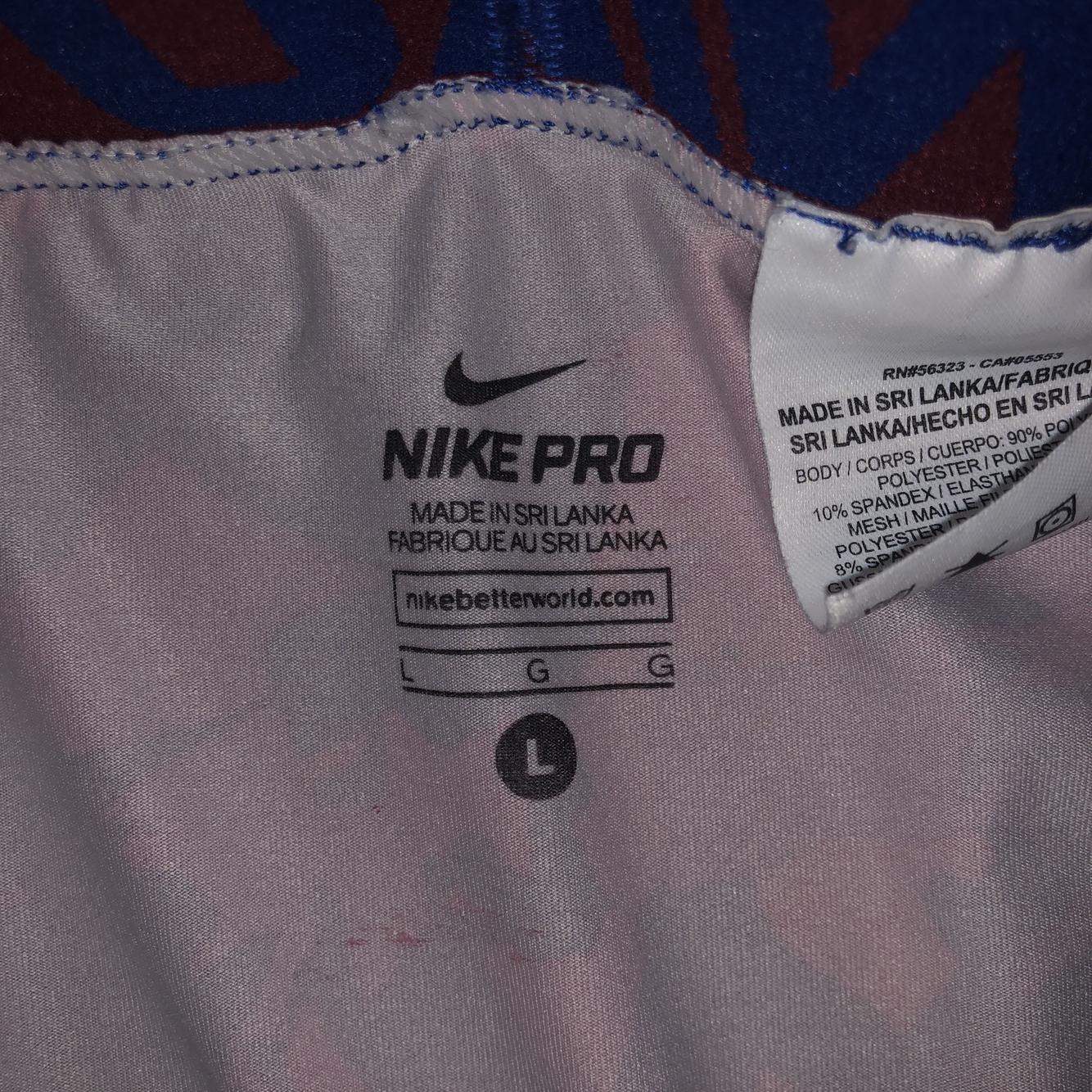 Red Men's Large Nike Compression | SidelineSwap