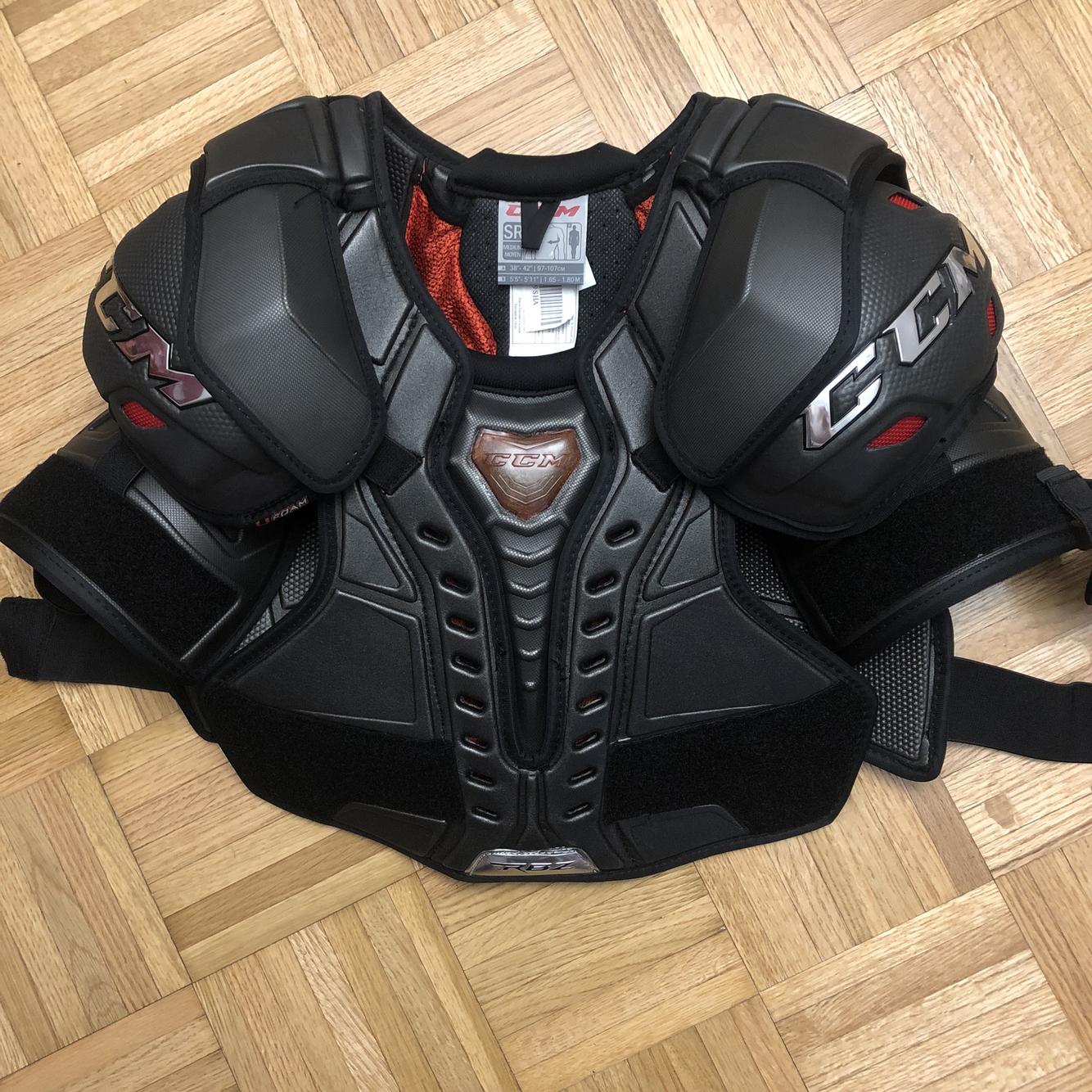 New Medium CCM RBZ Pro Stock Shoulder Pads | SidelineSwap