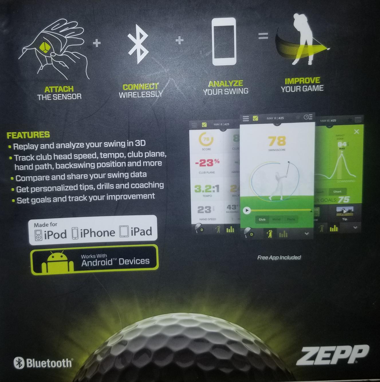 Zepp Golf Swing Analyzer | SidelineSwap