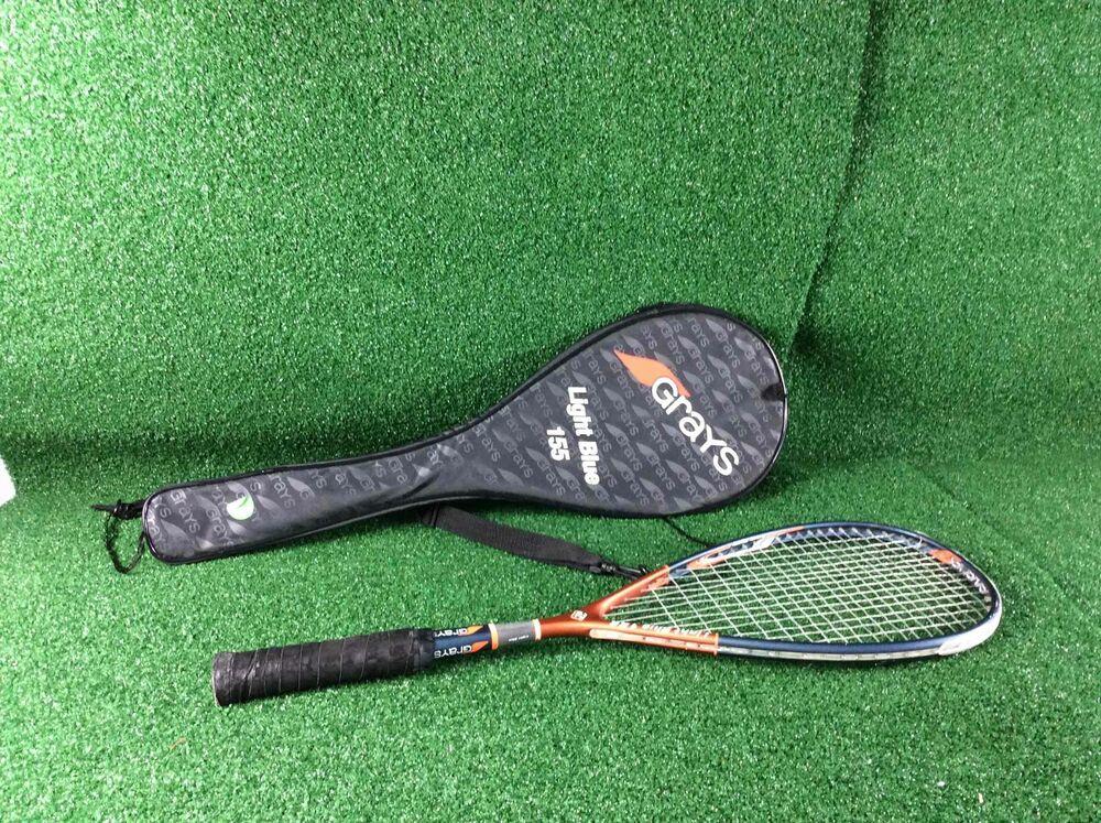 Grays Light Blue 155 Squash Racket, 27" w/Cover | SidelineSwap