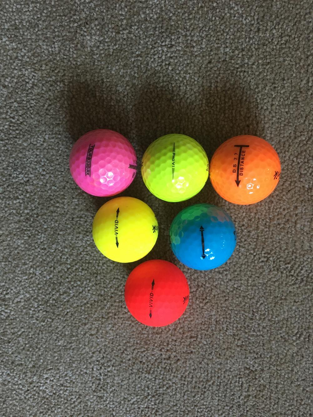 100 Colored Assorted Used Balls | SidelineSwap