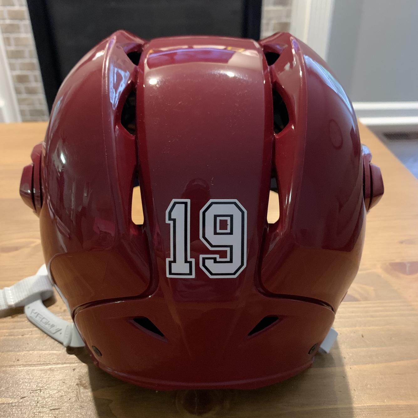 Red New Medium Warrior Covert PX2 Pro Stock Helmet | SidelineSwap