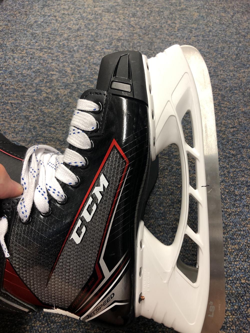 CCM Jetspeed FT1 Pro Stock Hockey Skates 7 1/4 E NEW (6593) | SidelineSwap