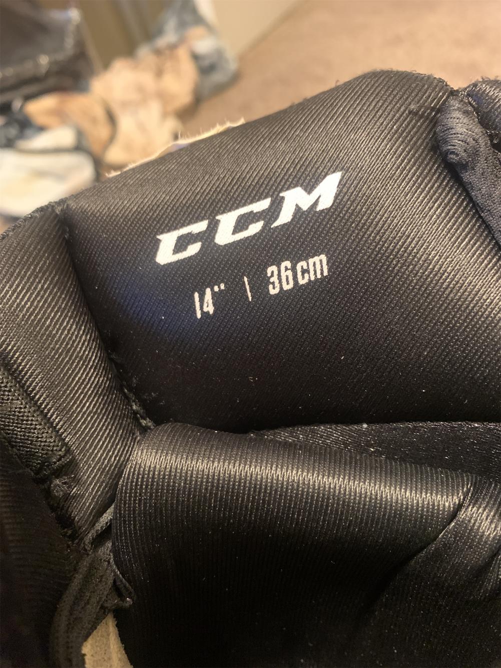 Used CCM Jetspeed FT1 14" Pro Stock Gloves | SidelineSwap