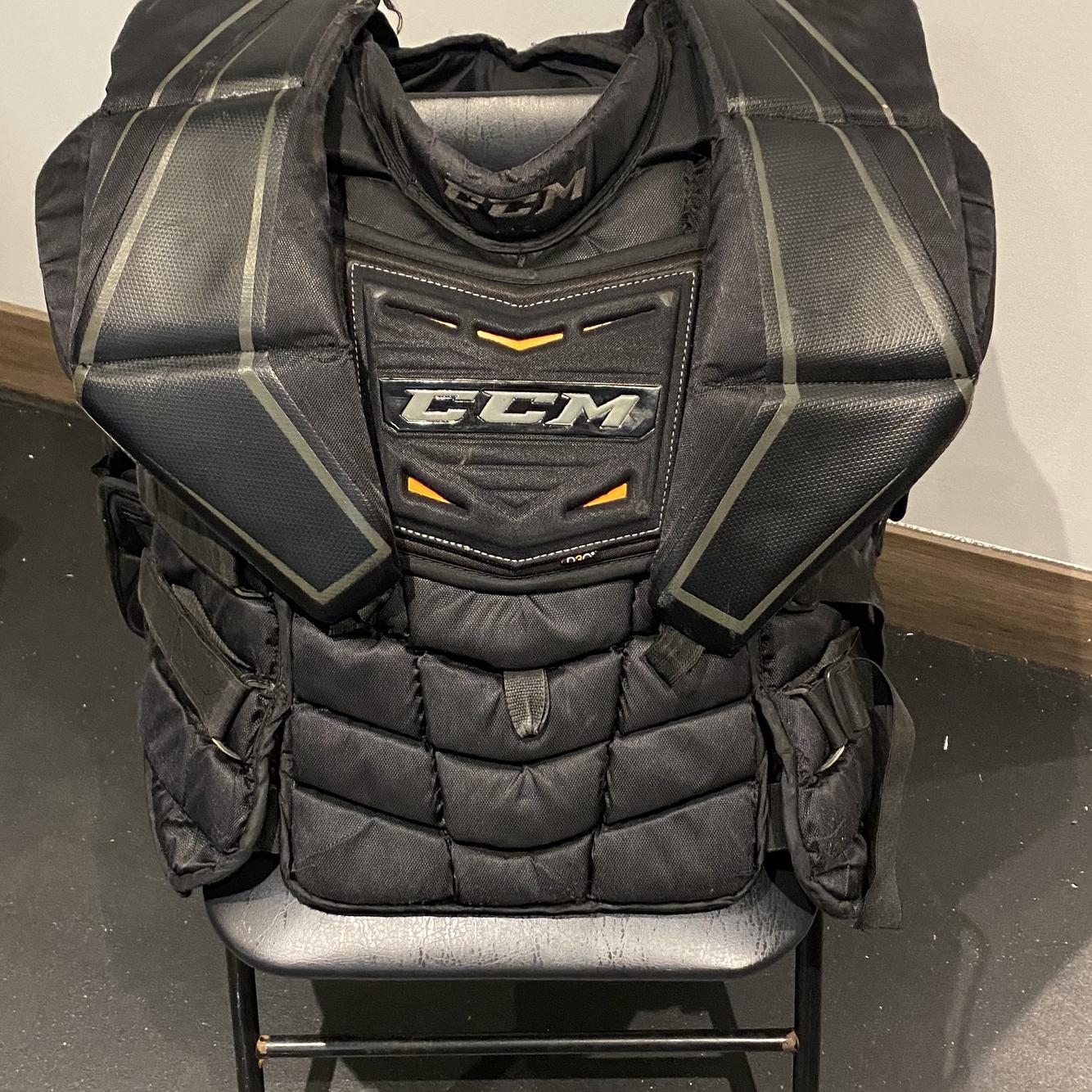 Medium CCM Premier Pro/ TGC SPEC Pro Stock Goalie Chest Protector ...