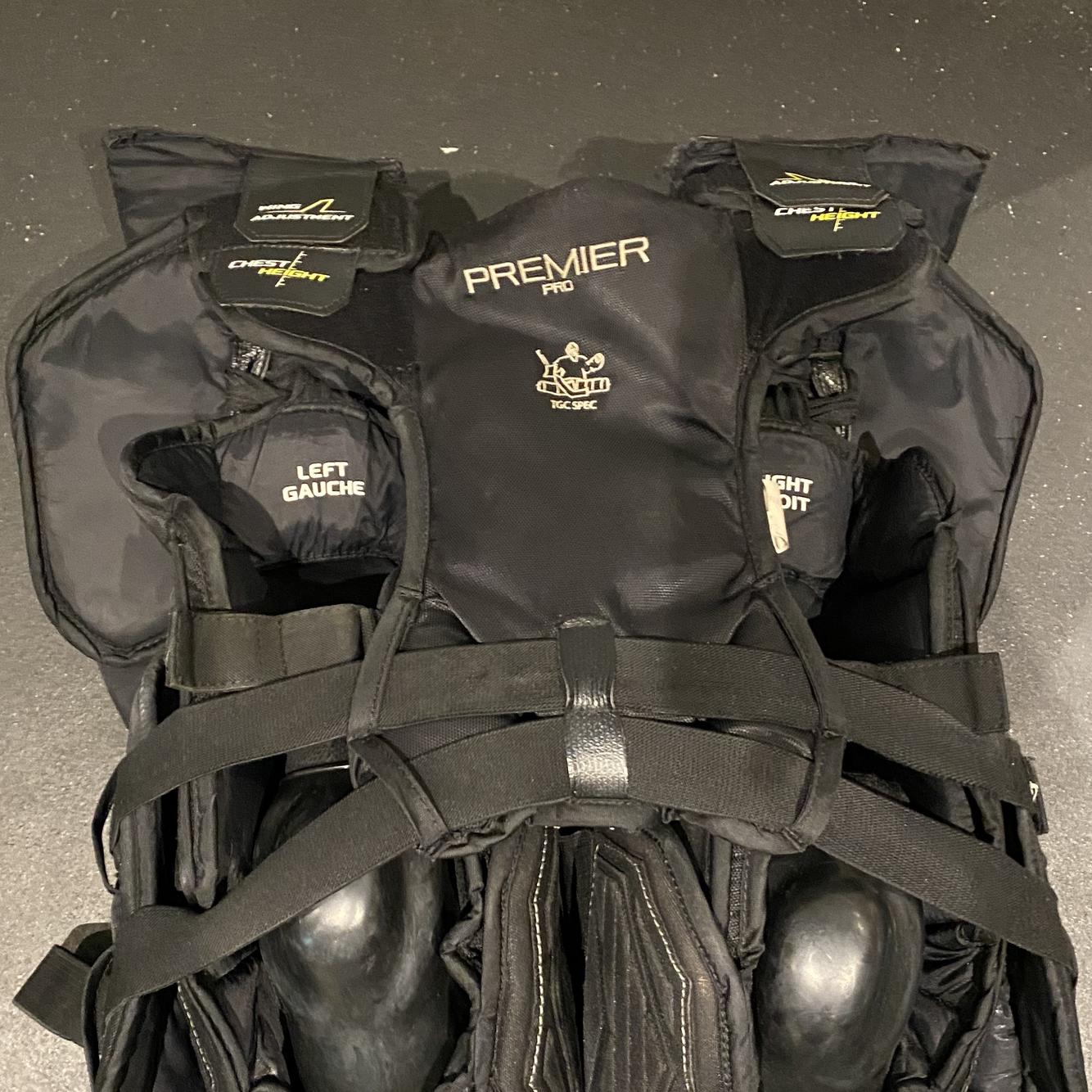 Medium CCM Premier Pro/ TGC SPEC Pro Stock Goalie Chest Protector ...