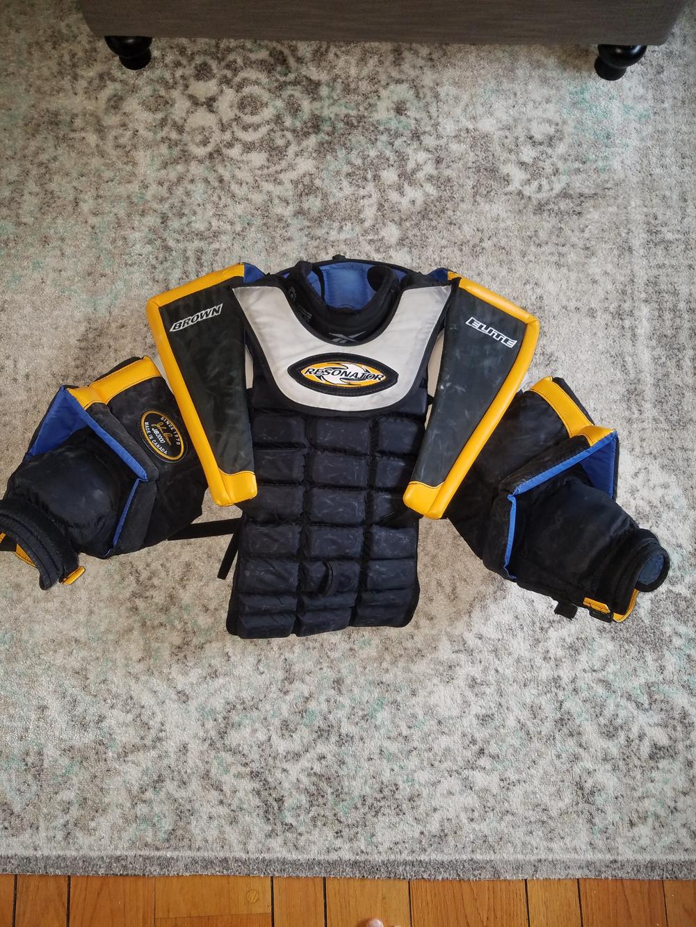 Senior Used Medium Other Brown JB2000 Chest C/A Protector Goalie Chest ...