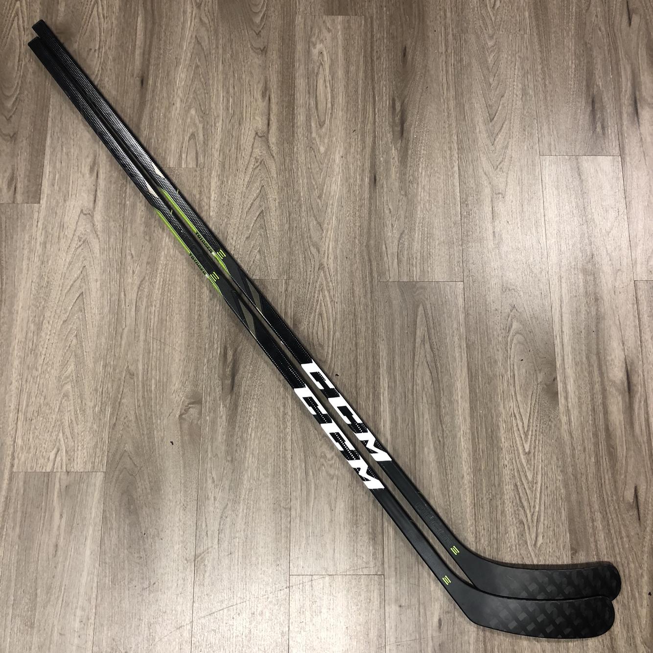 2 Pack - New Senior CCM RibCor Trigger 3D PMT Hockey Stick MATT BARZAL ...