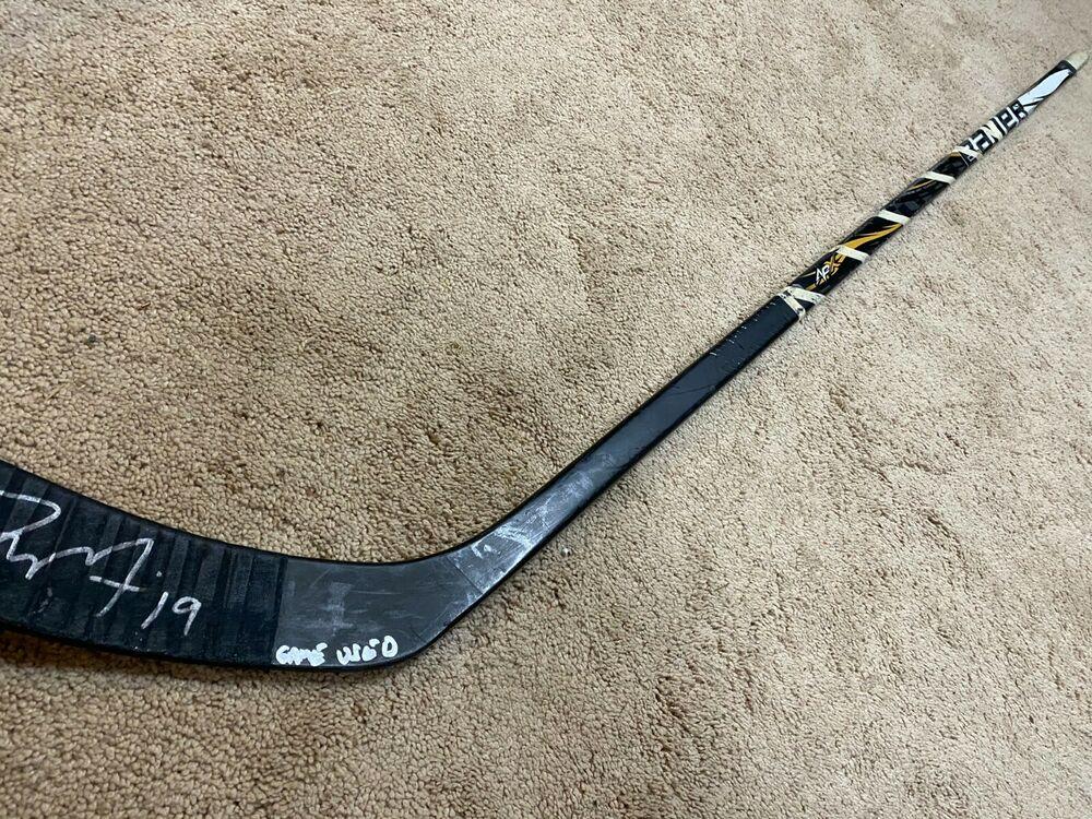 TYLER SEGUIN 11'12 Signed Boston Bruins Bauer APX Game Used Hockey ...