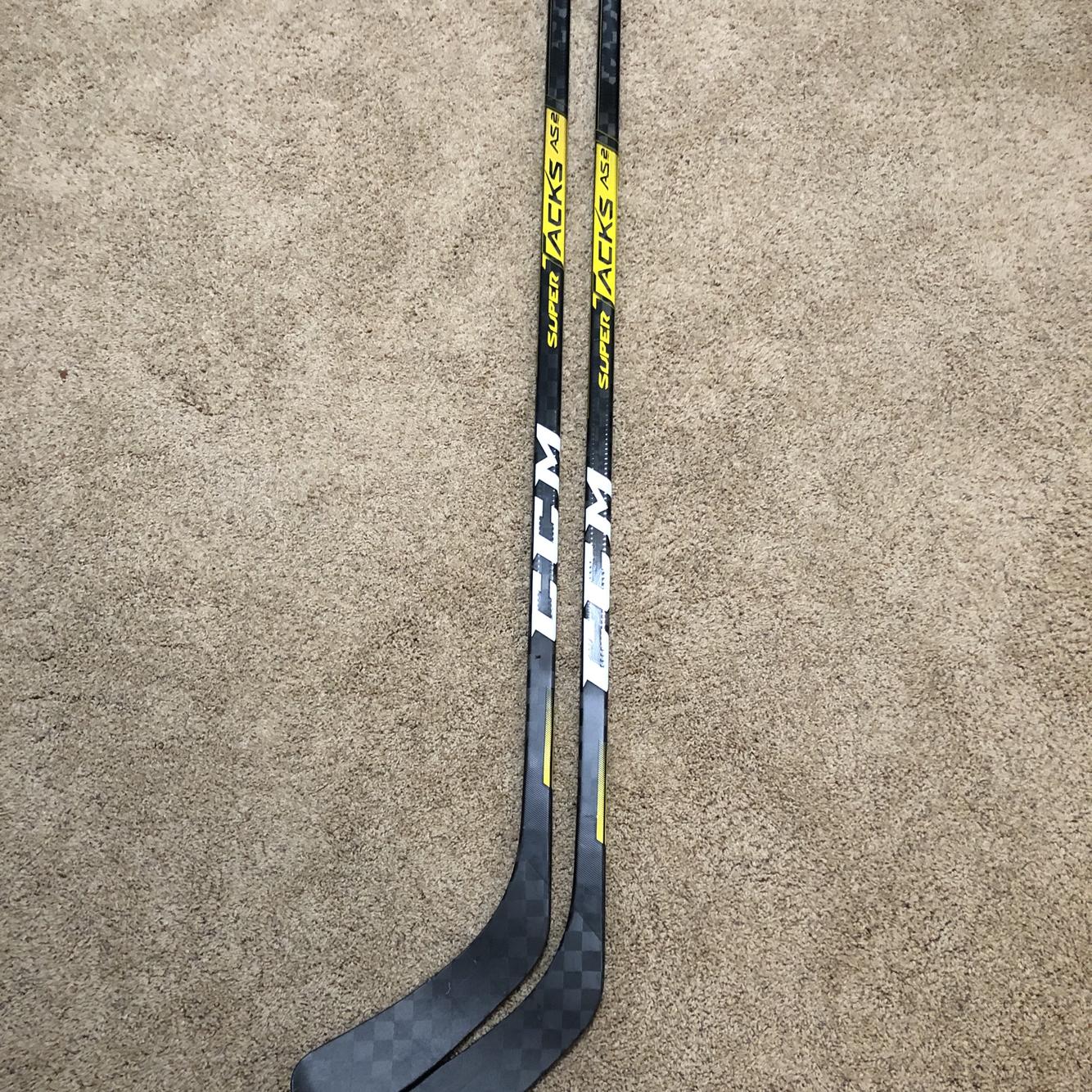 2 Pack Ccm As2 Pro P90t (Jamie Benn Pro Curve) Rh 75 Flex | SidelineSwap