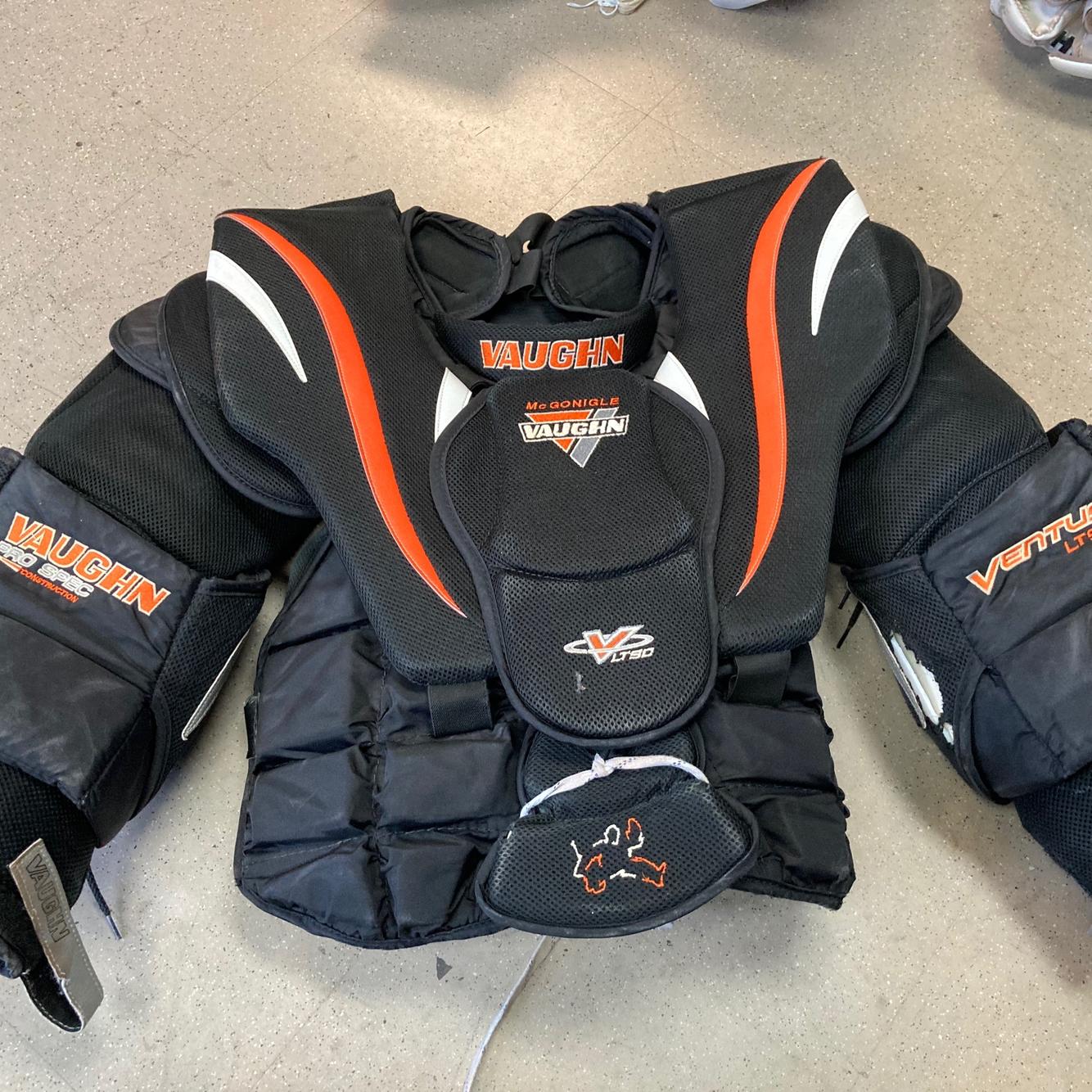 Senior Used XL Vaughn LT90 Goalie Chest Protector Pro Stock | SidelineSwap