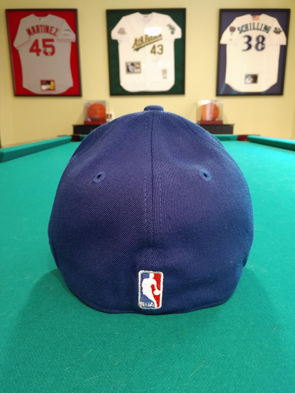 Blue Adidas NBA logo hat | SidelineSwap