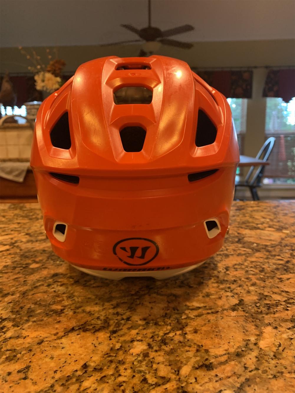 Orange Adult Player's Warrior Burn Helmet | SidelineSwap
