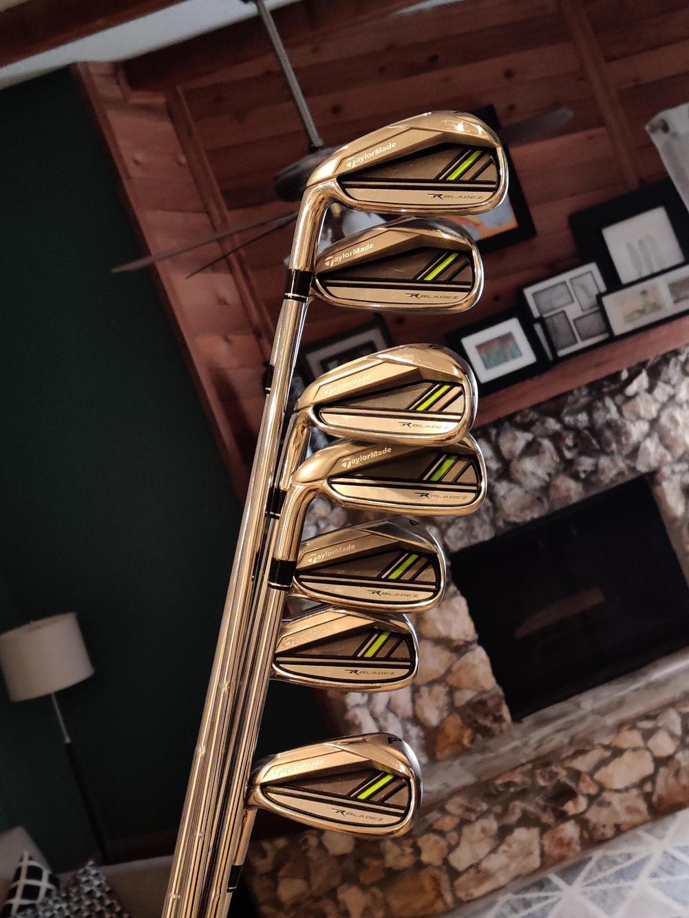 Men's Used TaylorMade Left Hand Rbz Clubs (Full Set) Regular Flex 7 ...