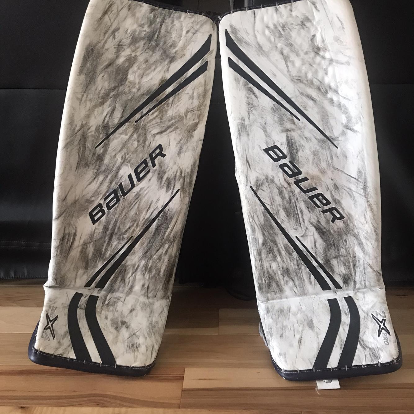 Custom SENIOR MEDIUM Bauer Vapor 2X Pro Goalie Pads | SidelineSwap