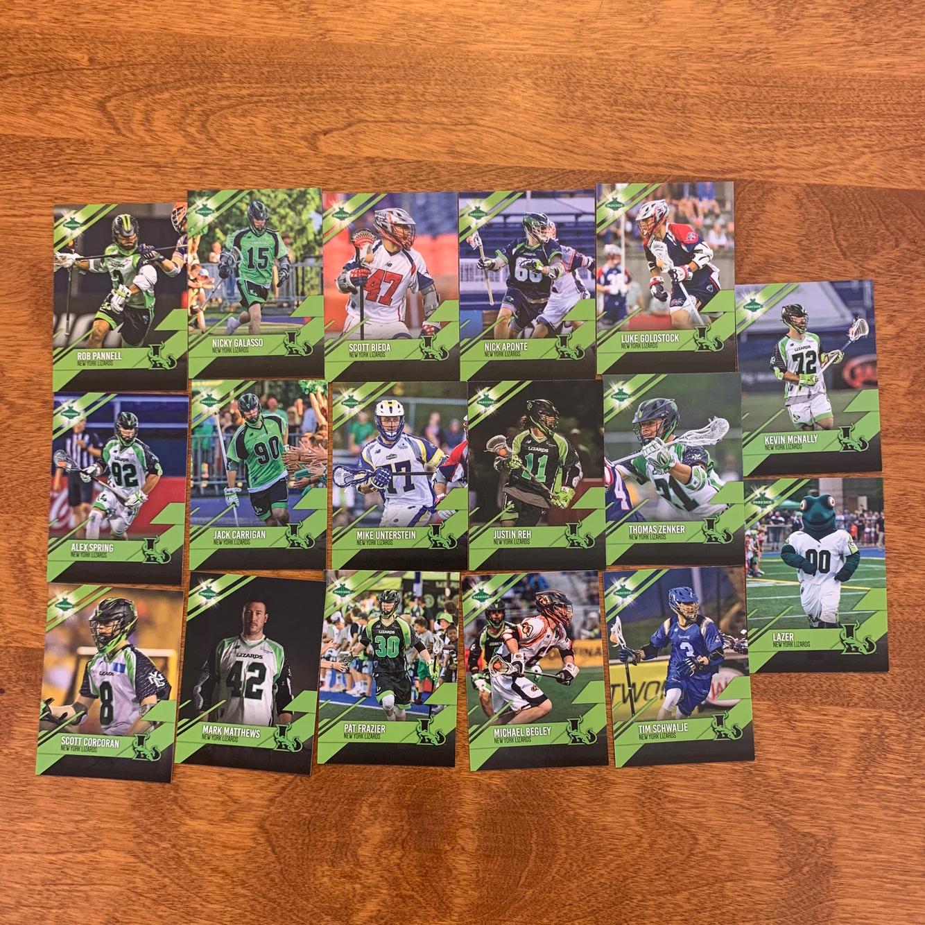 2019 Parkside MLL NY Lizards Complete Player Set | SidelineSwap