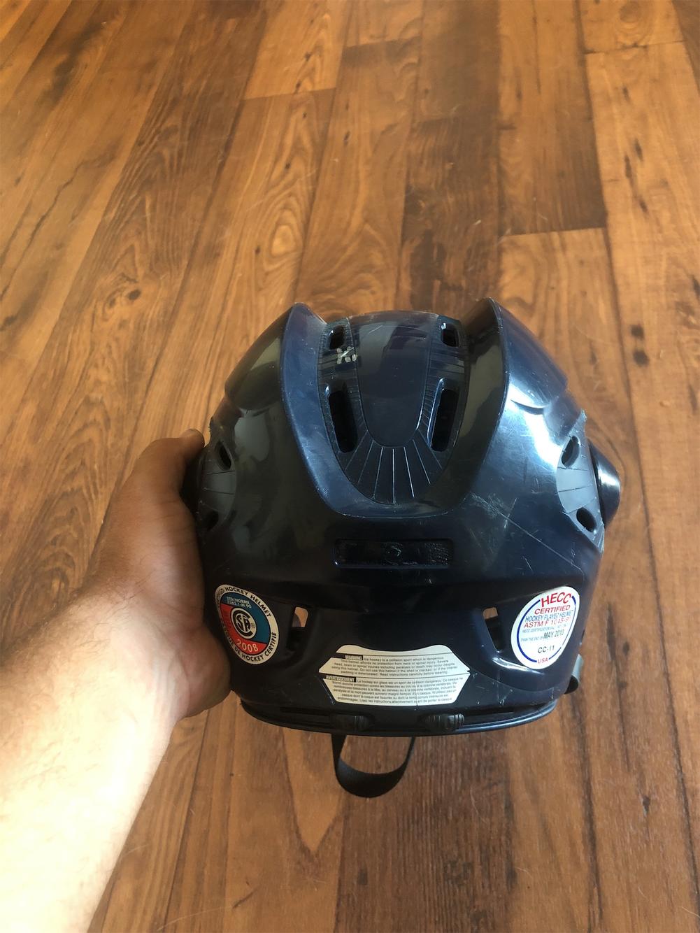 Blue Used Medium Nike Bauer 9900 Helmet | SidelineSwap