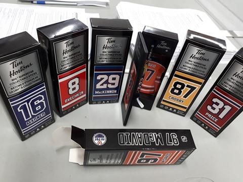 NHL 6 Superstar Collectible Sticks from Tim Hortons | SidelineSwap