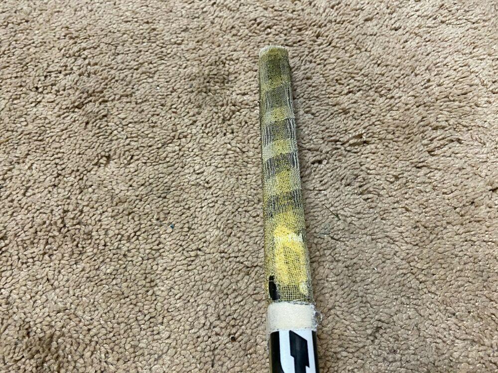 MARK RECCHI 18'19 Pittsburgh Penguins NHL Coach Used Hockey Stick COA ...