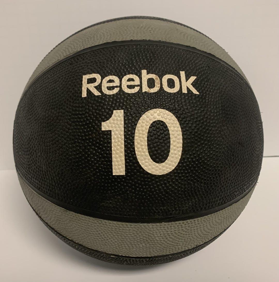 Used Reebok 10 Lb Medicine Ball Exercise & Fitness Accessories ...